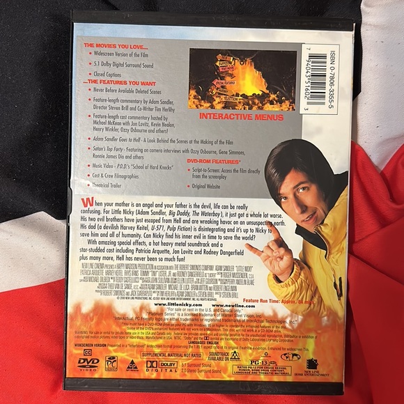 Media | Little Nicky Dvd Adam Sandler | Poshmark